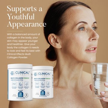 Hydrolyzed Multi Collagen Protein Powder By Clinical Effects