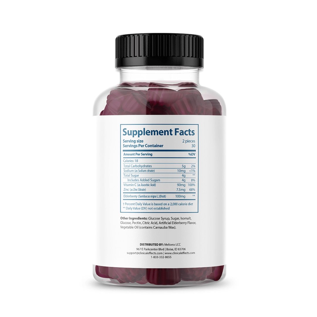 Daily Immune Support Gummies | Natural Booster | Clinical Effects