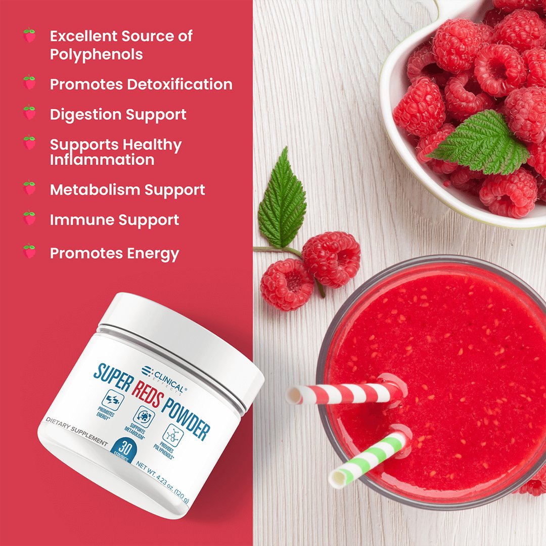 Super Reds Powder | Clinical Effects