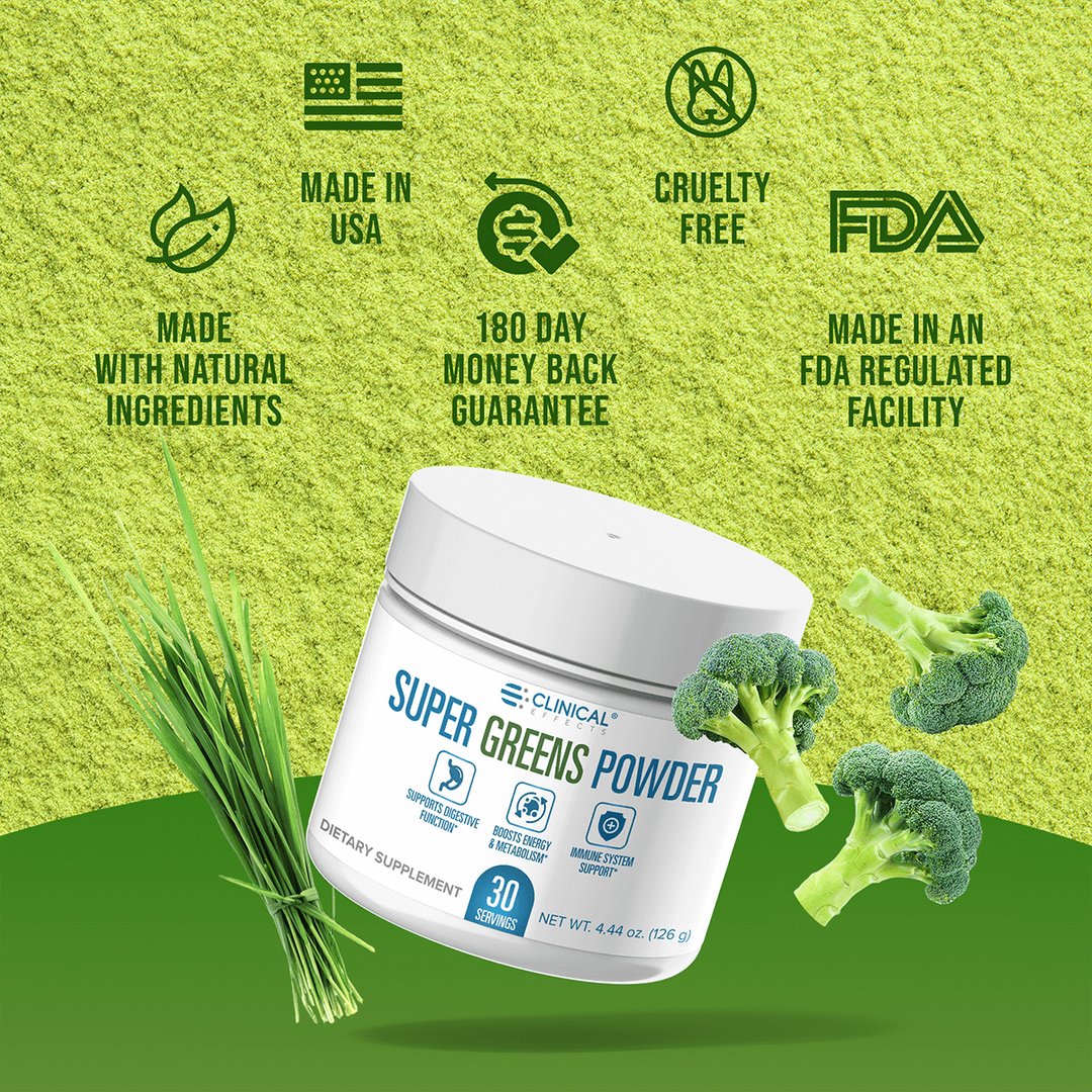Best Super Greens Powder By Clinical Effects