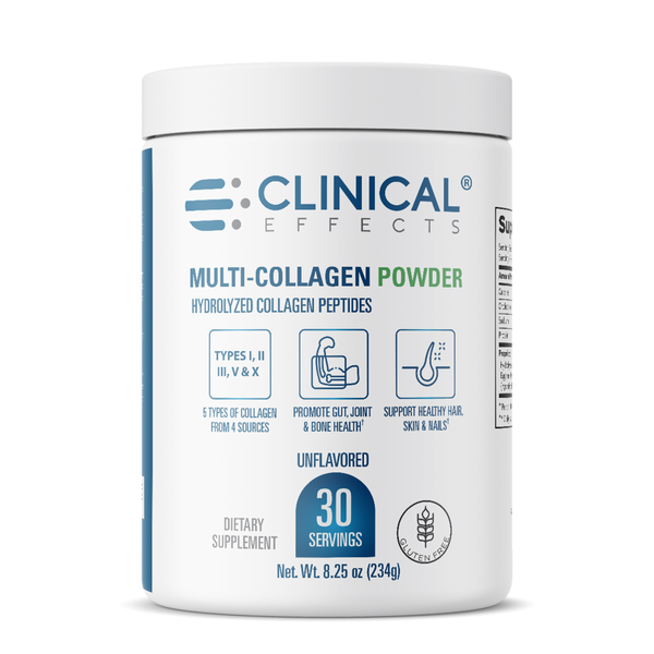 Hydrolyzed Multi Collagen Protein Powder By Clinical Effects