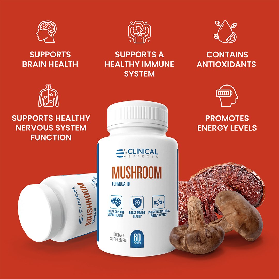 Best Mushroom Extracts Supplements By Clinical Effects