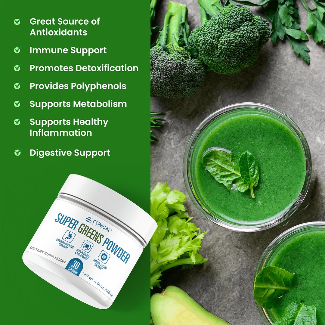 Best Super Greens Powder By Clinical Effects