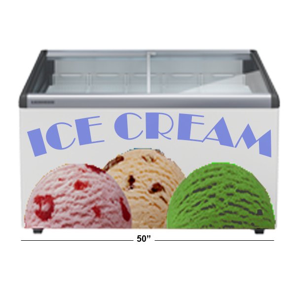 Ice Cream Freezer Graphic Designs | Dellfrio