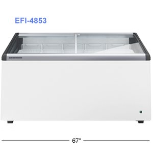 Glass Top Ice Cream Freezers