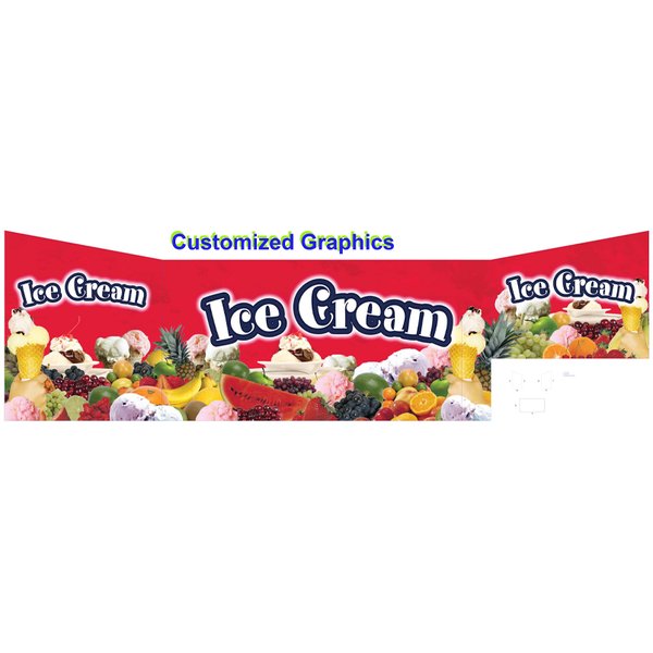 Ice Cream Freezer Graphic Designs | Dellfrio