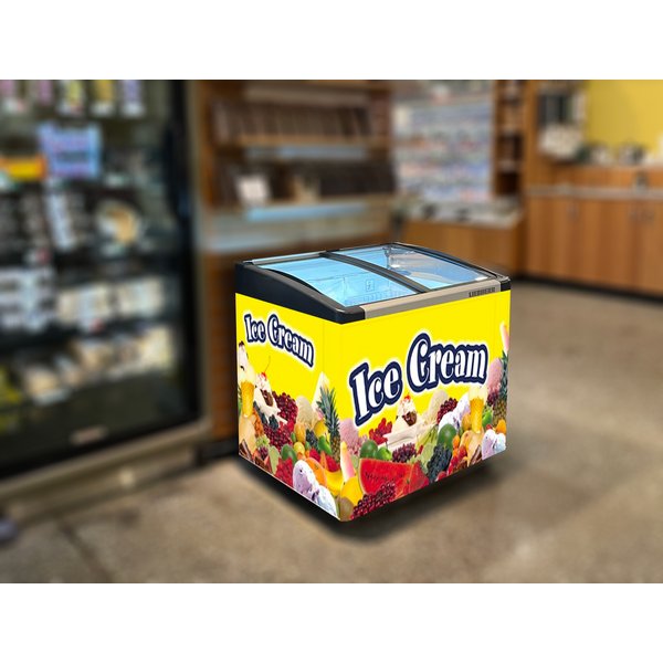 Ice Cream Freezer Graphic Designs | Dellfrio