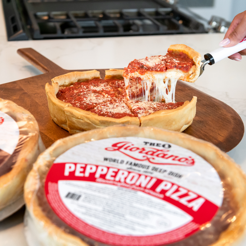 Buy 6 Giordano's Deep Dish Pizzas Online | Free Shipping