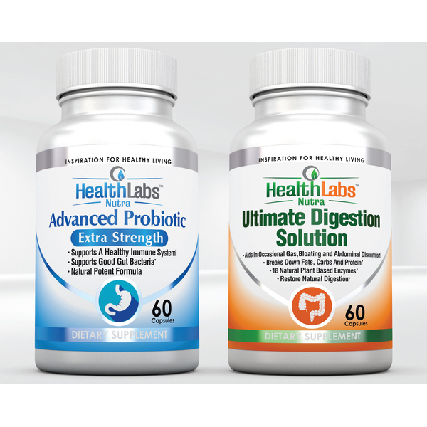 Advanced Probiotics, Digestive Enzymes, Omega-3 Krill Oil