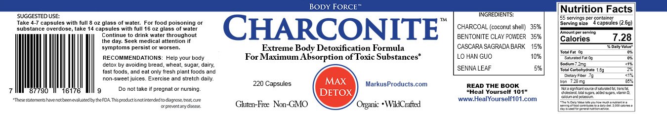 Charconite Formula – Body Detoxification & Cleansing Product