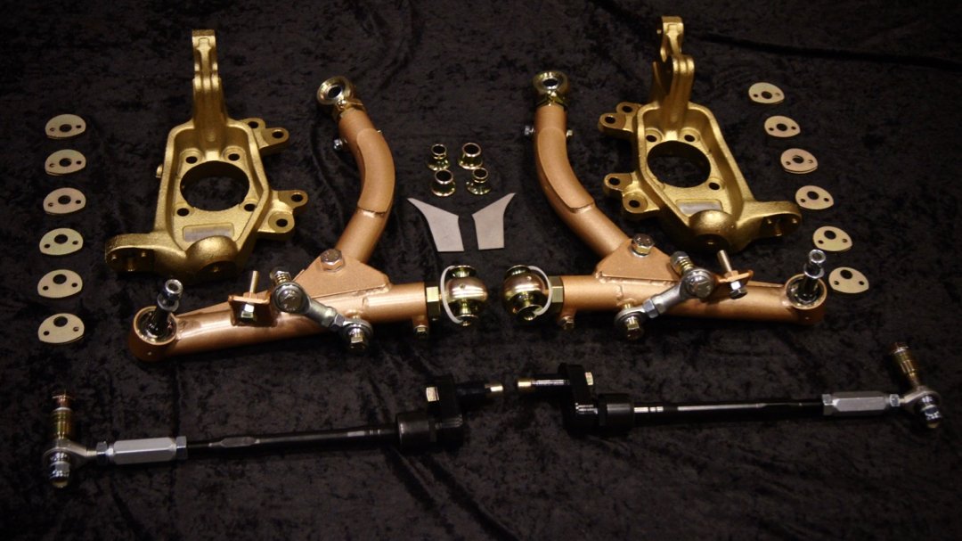 FRS BRZ GT86 GR86 Super Angle Kit including roll center/ackerman ...