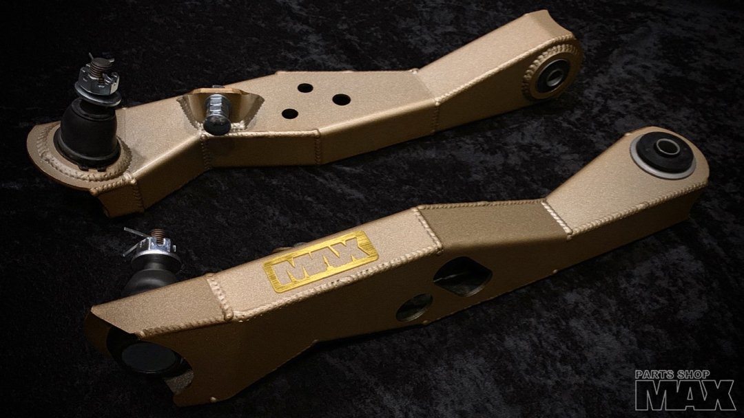 s13 oem style front lower control arms 50mm length