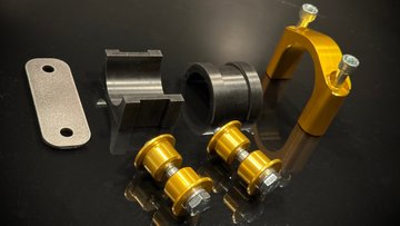 IS300 Steering Rack Solid Bushing set for unmodified crossmembers