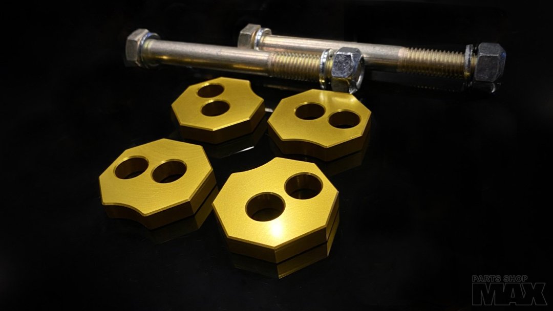 C6 Eccentric Lock Out set for Rear lower arms