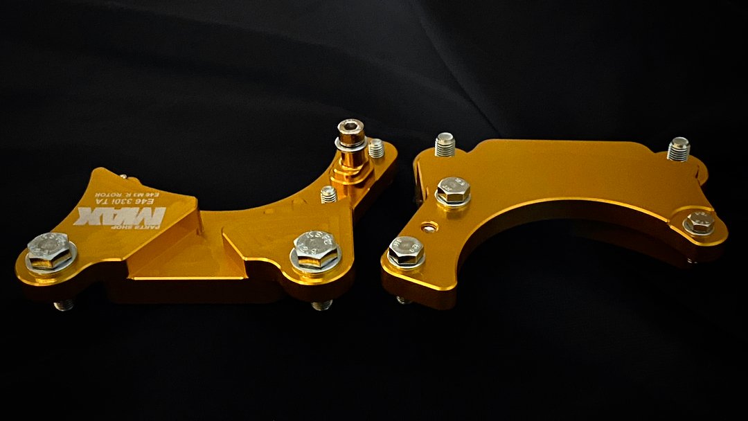 E46 330i Trailing Arm Hand brake Z32 Caliper Brackets