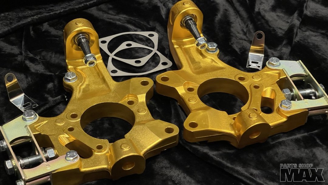 C5 & C6 rear dual caliper knuckles with dynamic toe control