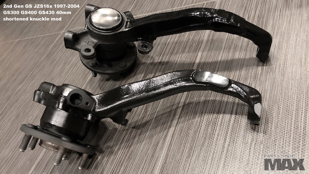 40mm Shortened Knuckle Modification for Lexus