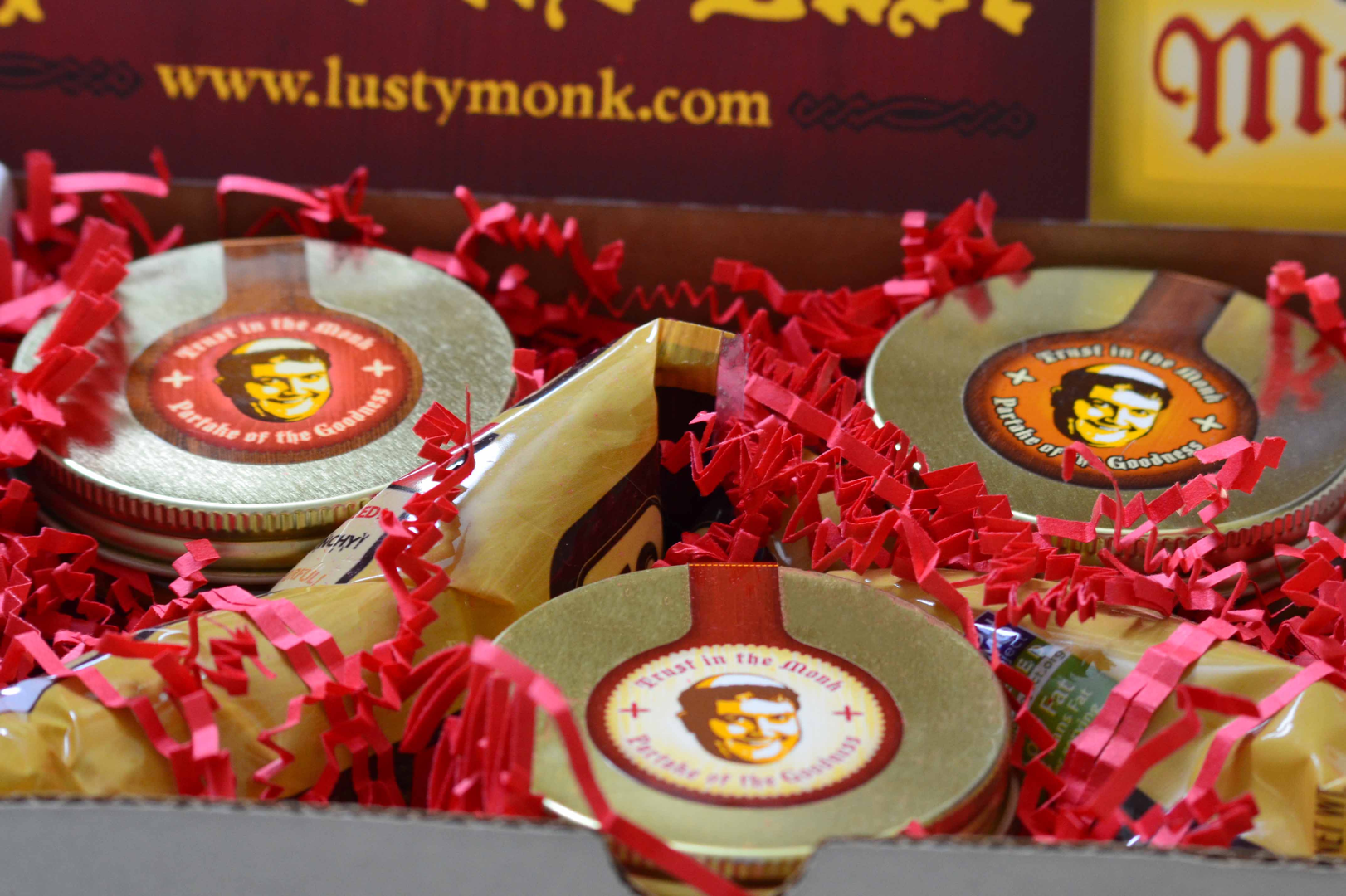 Lusty Monk Gift Box, shipping included