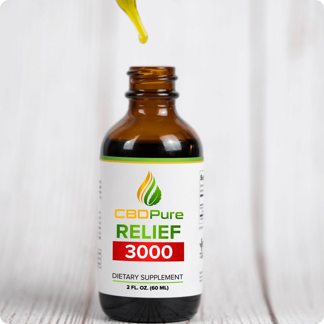 CBDPure Relief | 3000 mg CBD for Occasional Aches and Pains