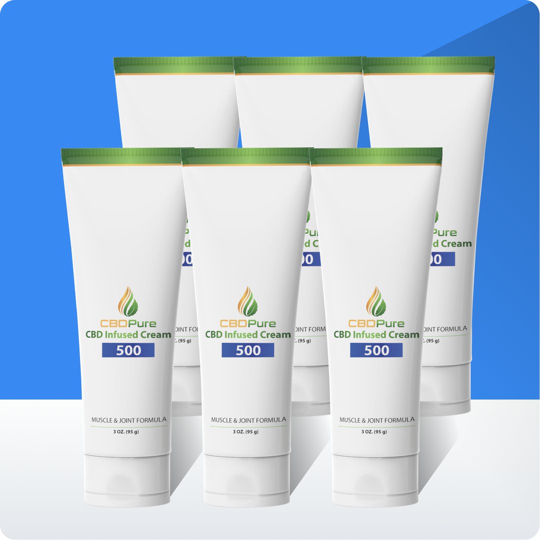 CBDPure CBD Topical Cream - Natural Relief For Muscle Pain