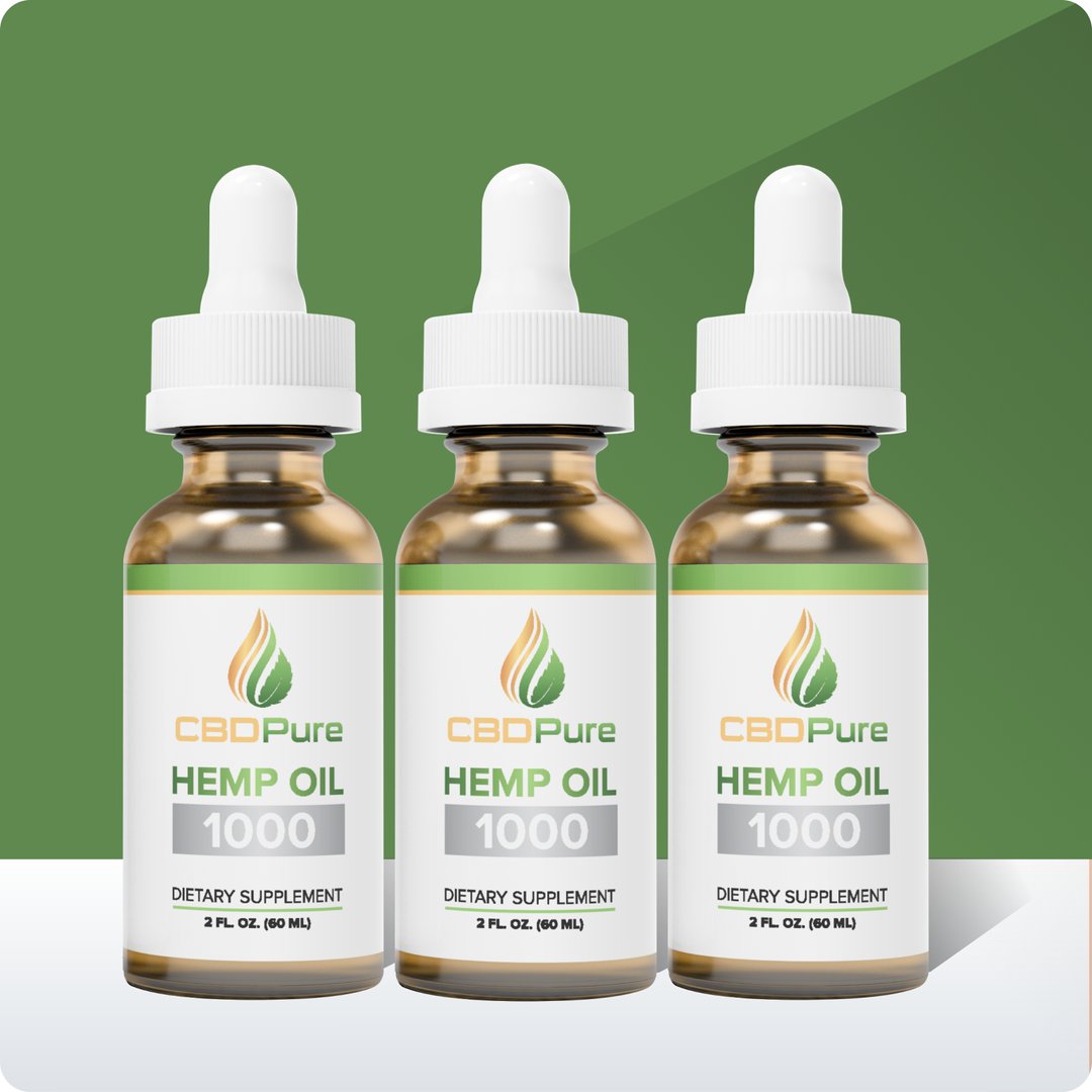 Best Full Spectrum CBD Oil | Pure Organic Hemp Oil | CBDPure