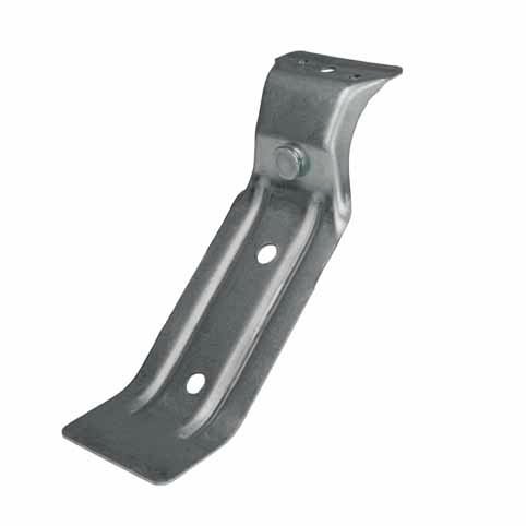 Post Frame Accessories - Round Track - Long Face Mount Bracket