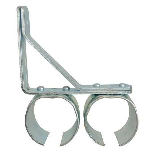 Post Frame Accessories - Round Track – Universal Double Track Bracket