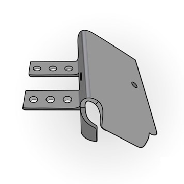 CannonBall Center Door Guide Half