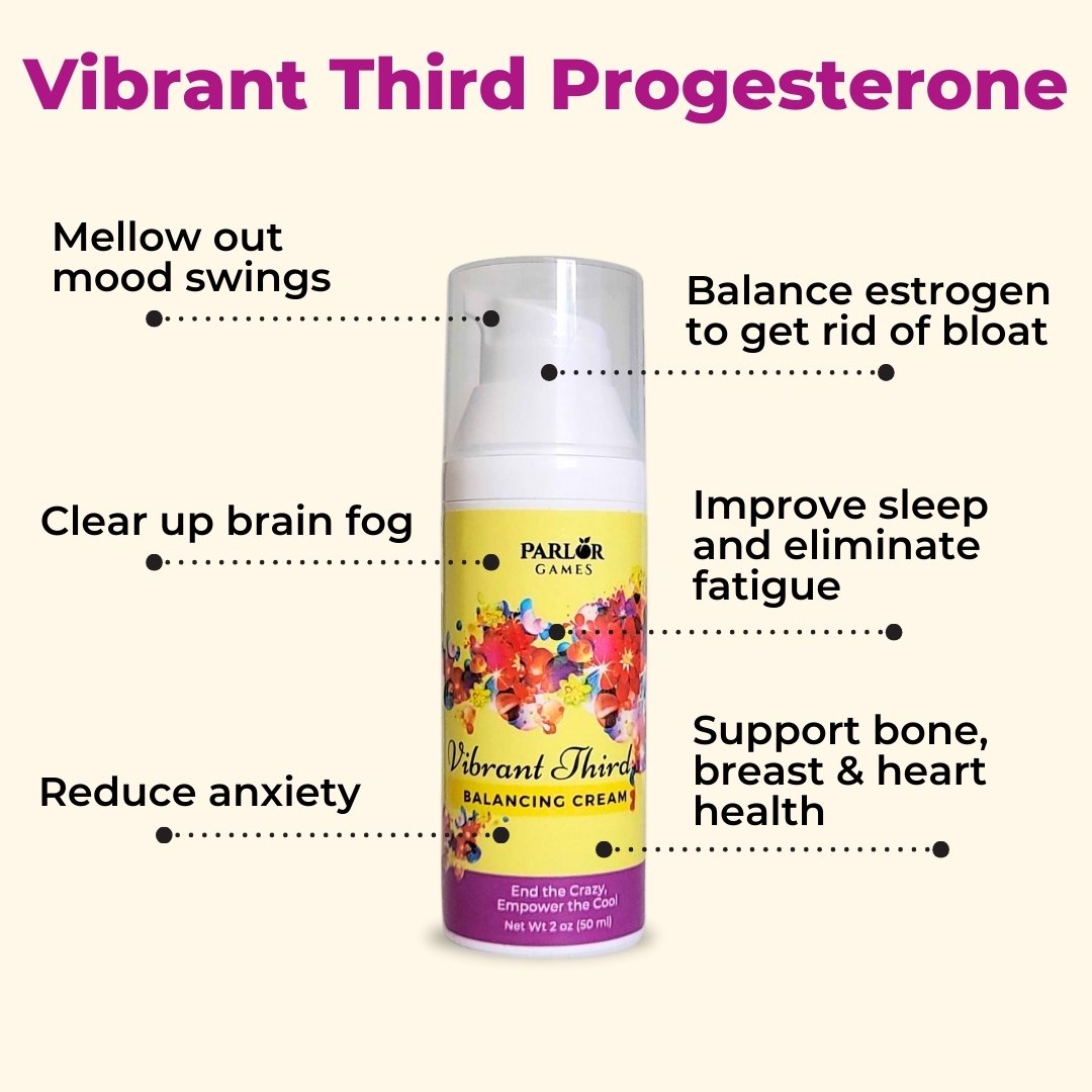 Natural Progesterone Cream | Vibrant Third Progesterone | Order Online