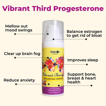 Natural Progesterone Cream | Vibrant Third Progesterone | Order Online