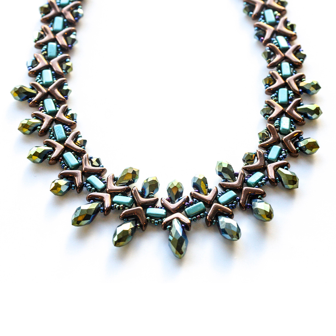 Pattern Collection - EVA/AVA Bead Jewelry-Making Designs #2 | 10 Patterns