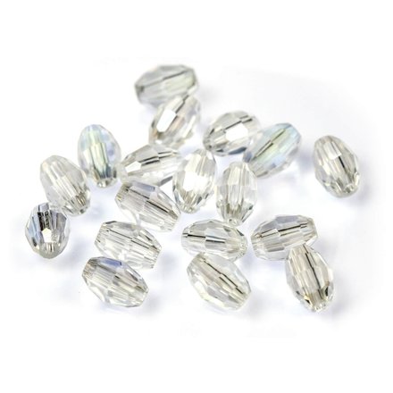 Crystal Olive Beads 3x5mm | PotomacBeads