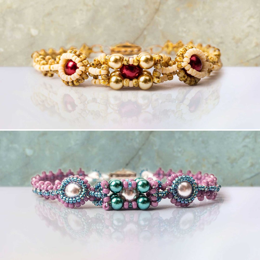 Trapped Bracelet Tutorial | PotomacBeads