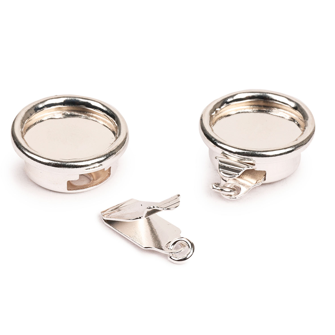 Claspgarten Infinite Box Push Clasp for cabochons 10mm 12mm 1-Strand ...