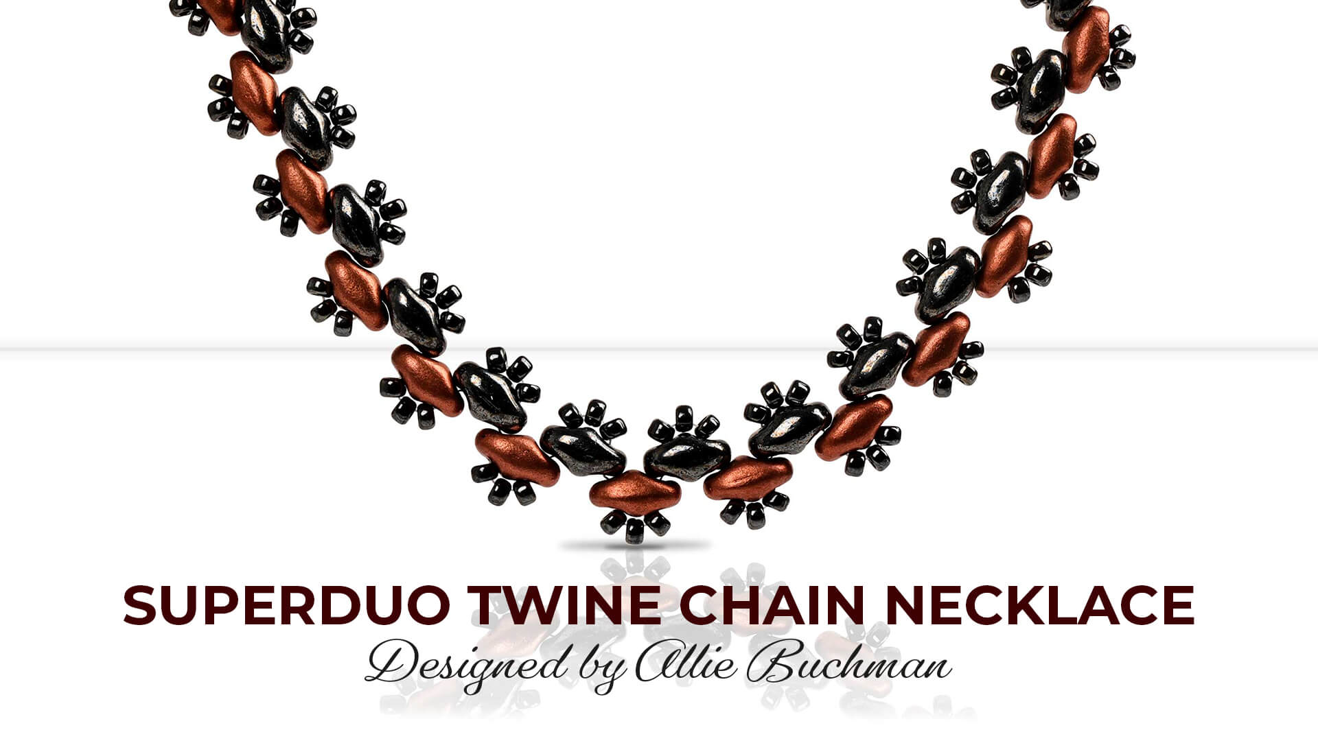 SuperDuo Twine Chain Necklace Tutorial | PotomacBeads