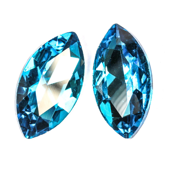 Potomac Crystal Navette Stones Marquise Shape | PotomacBeads