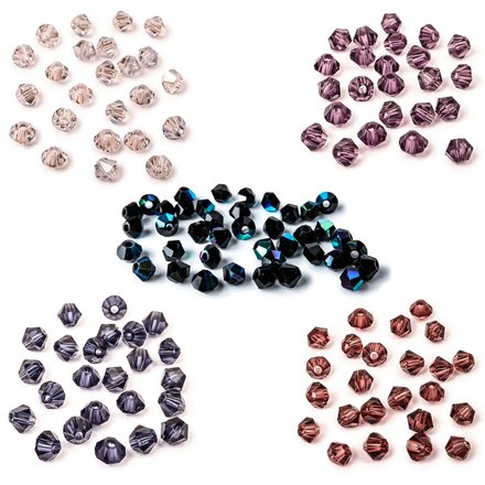 Crystal Bicone Bead Collections | PotomacBeads