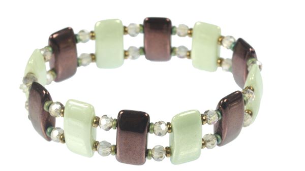 2-hole Stretch Bracelets Tutorial | PotomacBeads