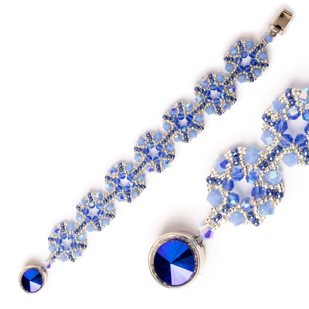 Crystal Loops Bracelet & Earrings Tutorial