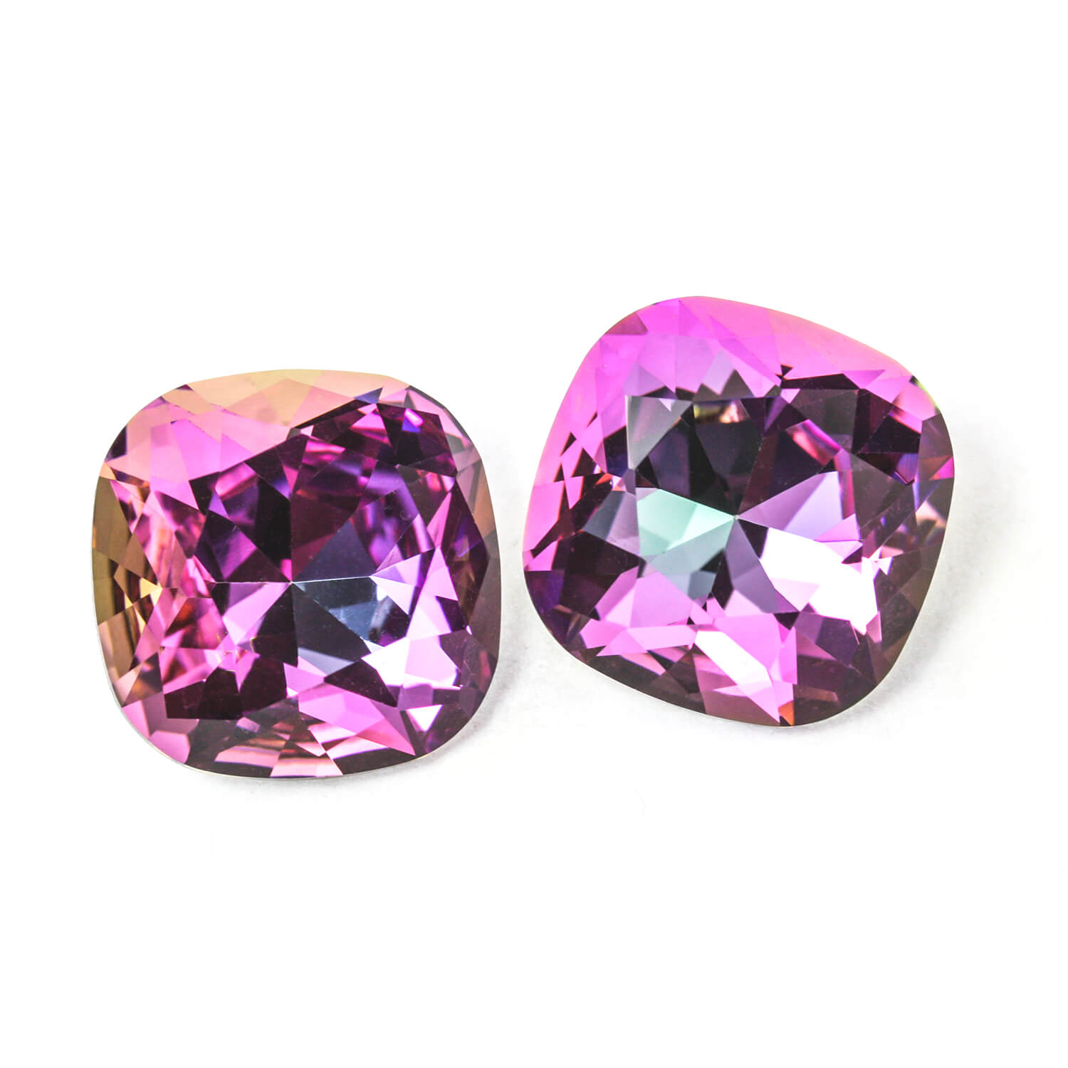 Dreamtime Square Crystal Earrings Tutorial | PotomacBeads