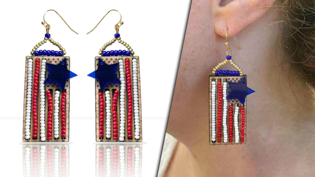 American Flag Form Tutorial | PotomacBeads