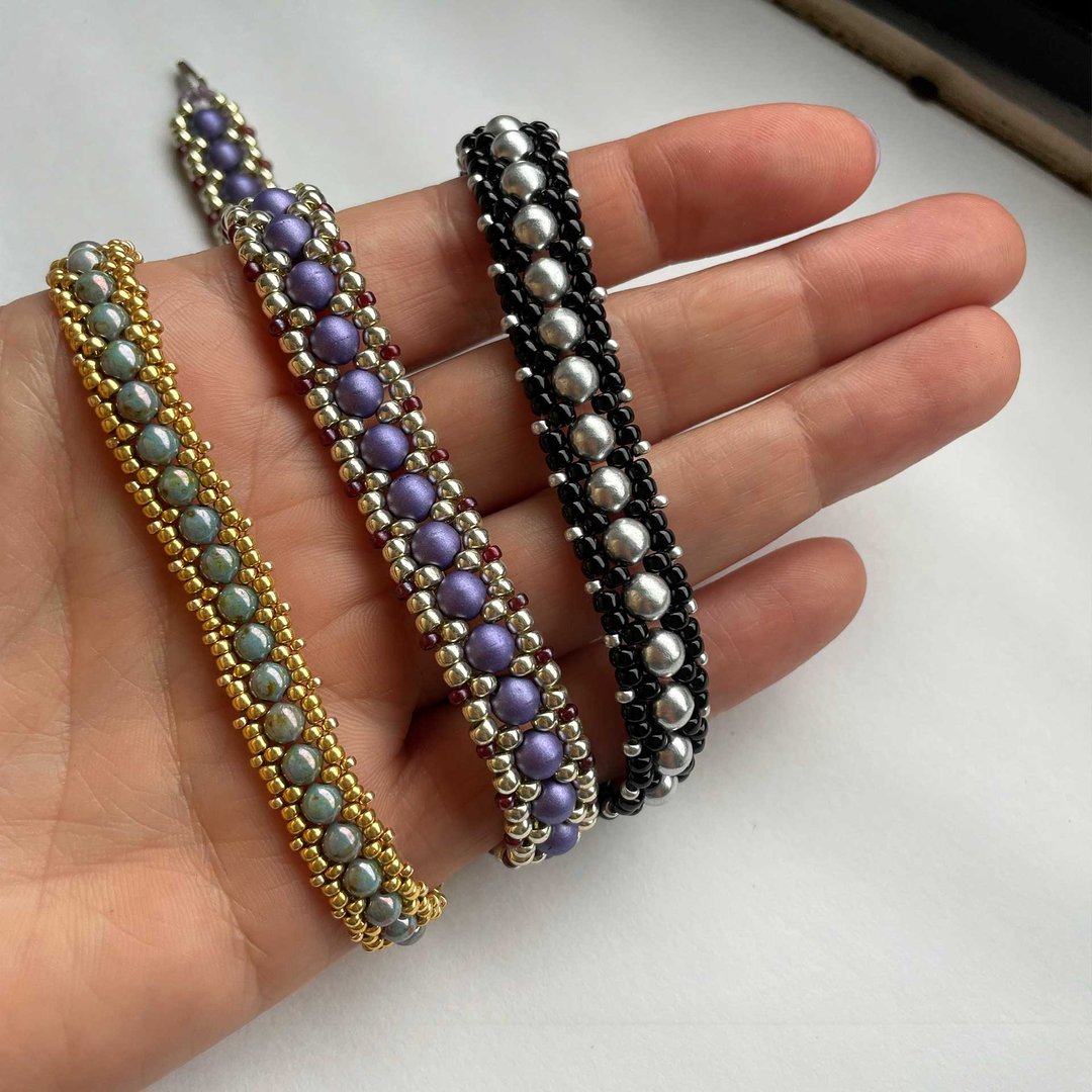 RounDuo Bangle Stacker Bracelets Tutorial | PotomacBeads