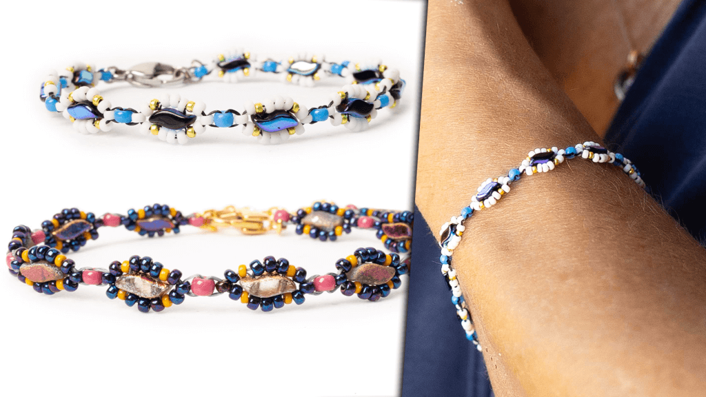 Storm's Path bracelet Tutorial | PotomacBeads