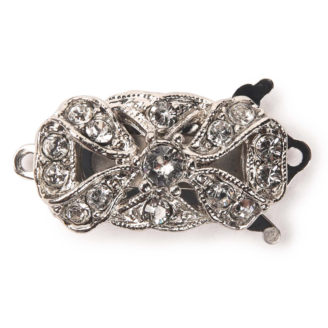 Claspgarten Bow Tie Pearl Clasp | 18x10mm