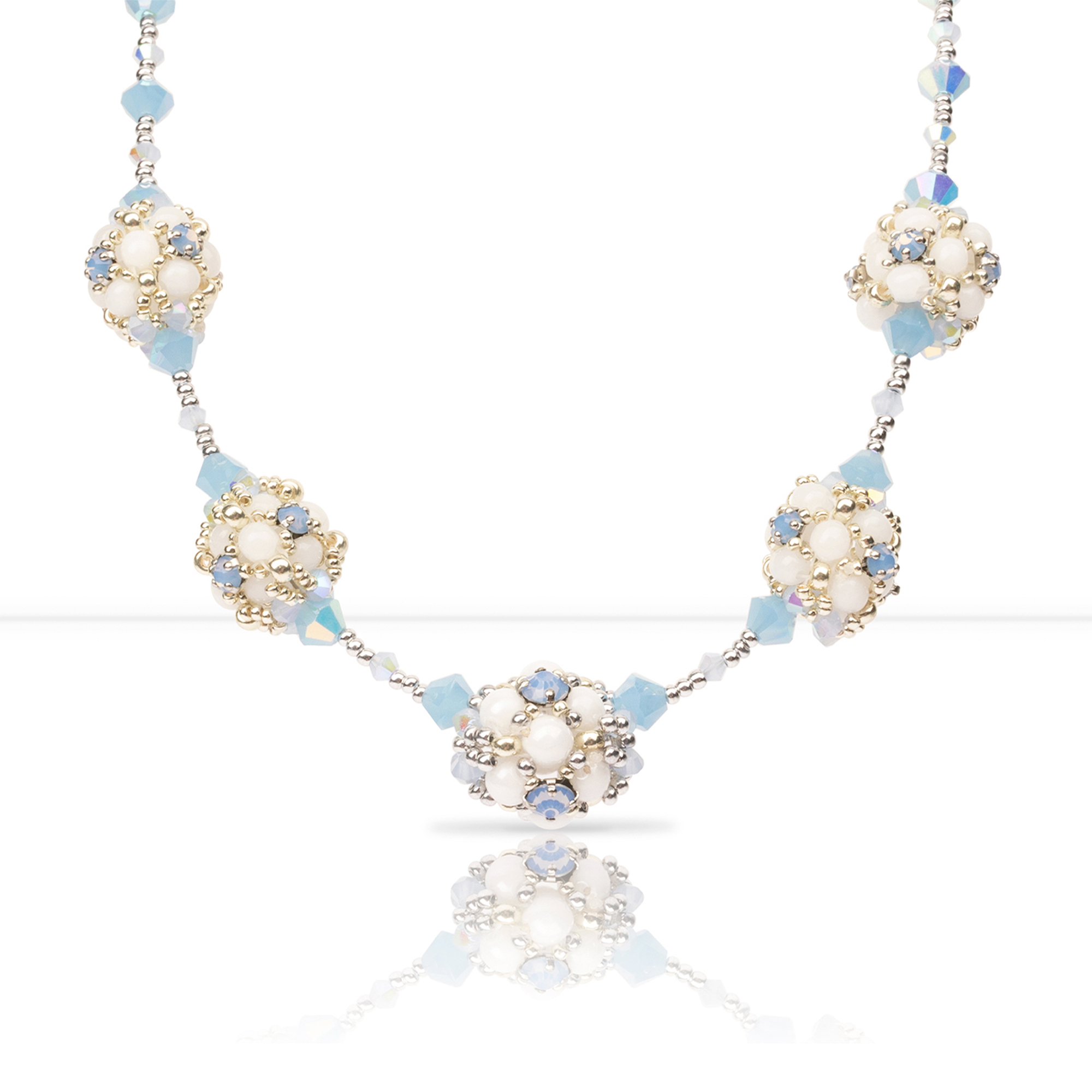 Montee Beaded Bead Necklace Tutorial