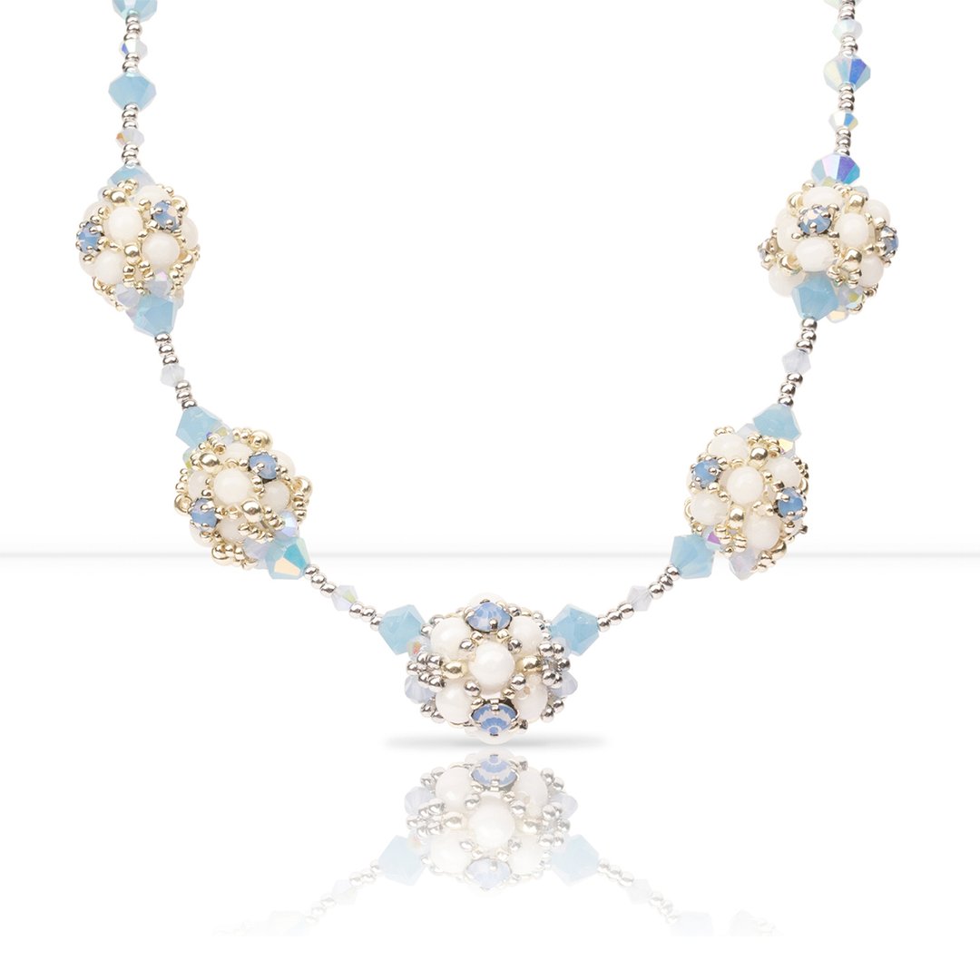 Montee Beaded Bead Necklace Tutorial