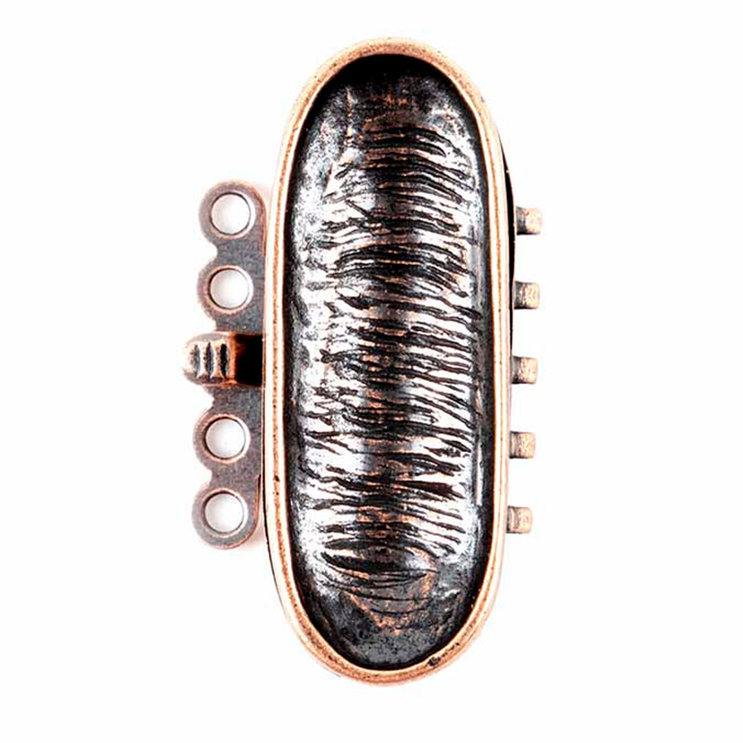 Claspgarten Infinite Customizable Box Push Clasp for Long Oval Crystals ...