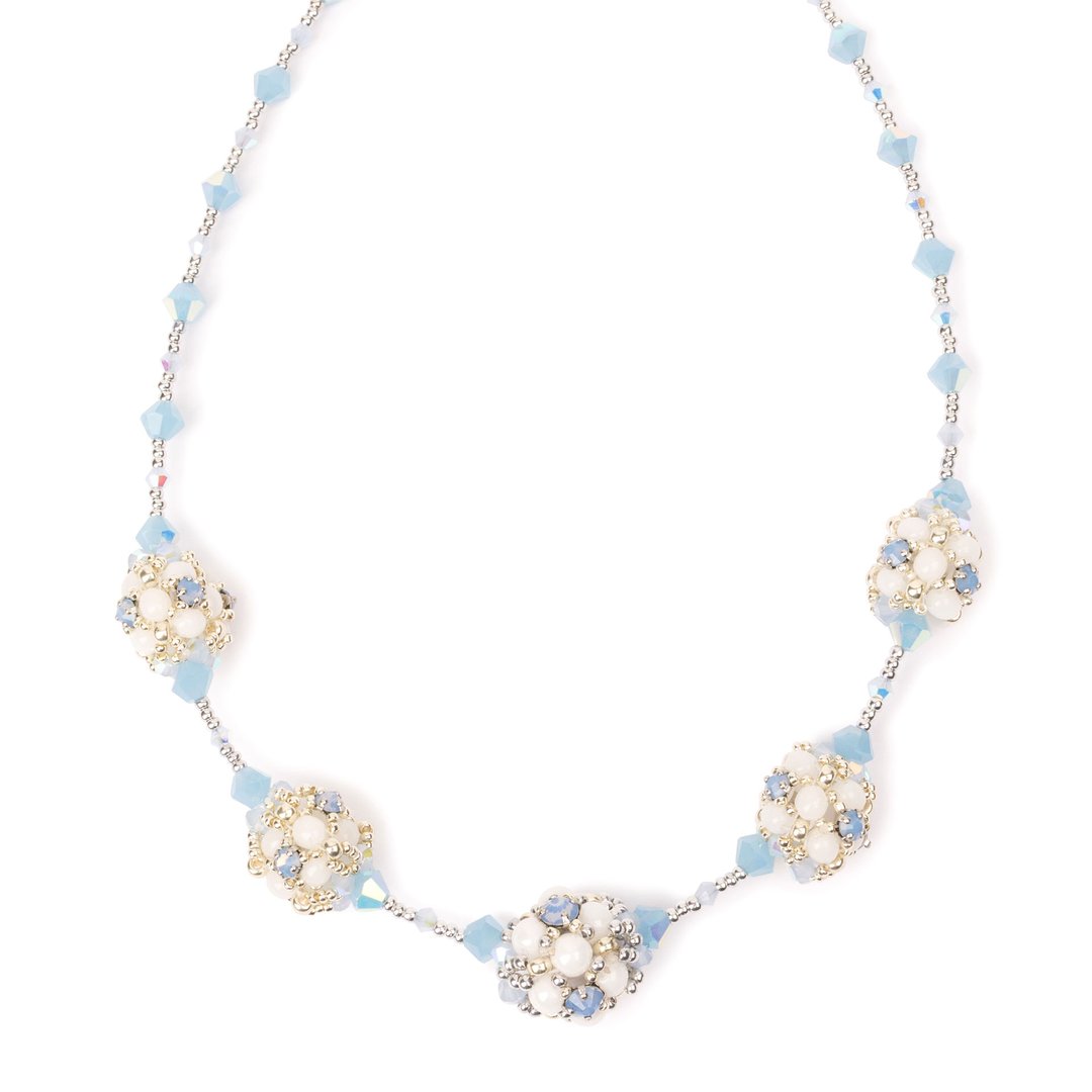 Montee Beaded Bead Necklace Tutorial