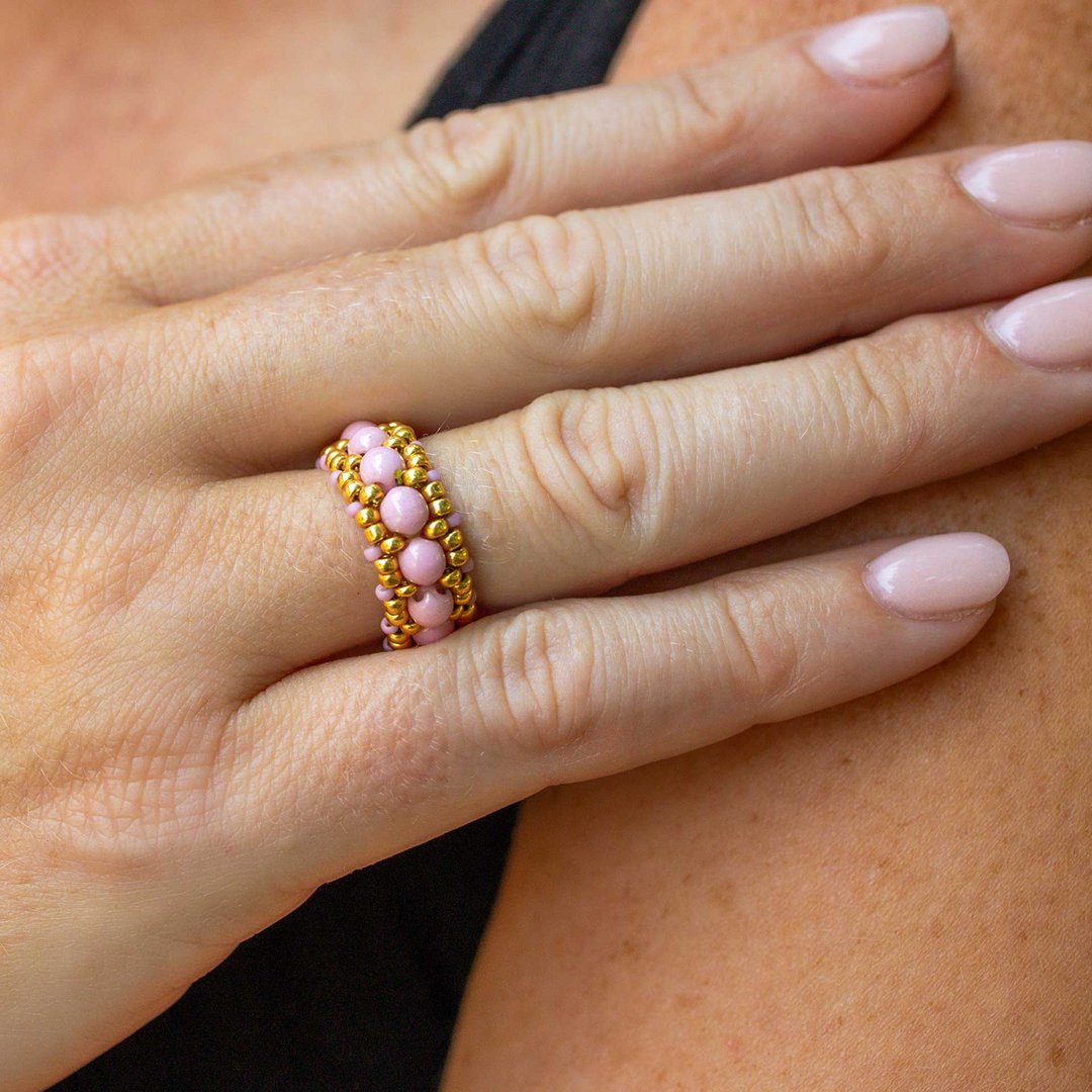 RounDuo Mini Ring Band Tutorial | PotomacBeads