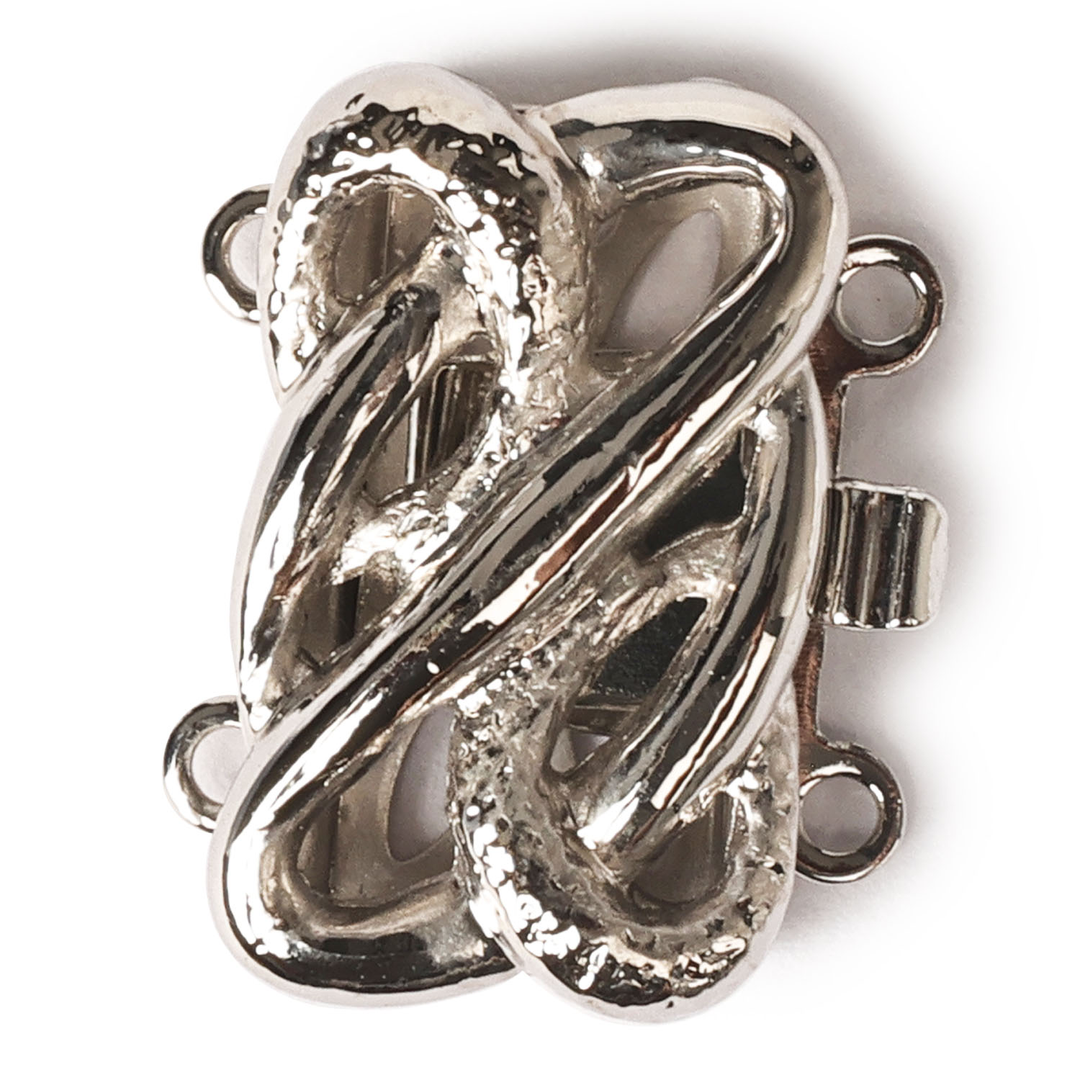 Premium Twisted Vine Box Push Clasp for Stunning Jewelry | Potomac Beads